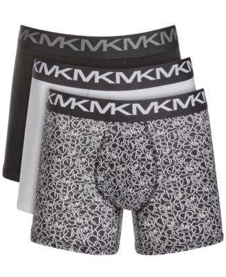 Michael Kors Men's 3-Pk. Performance Cotton Boxer Briefs - Macy's