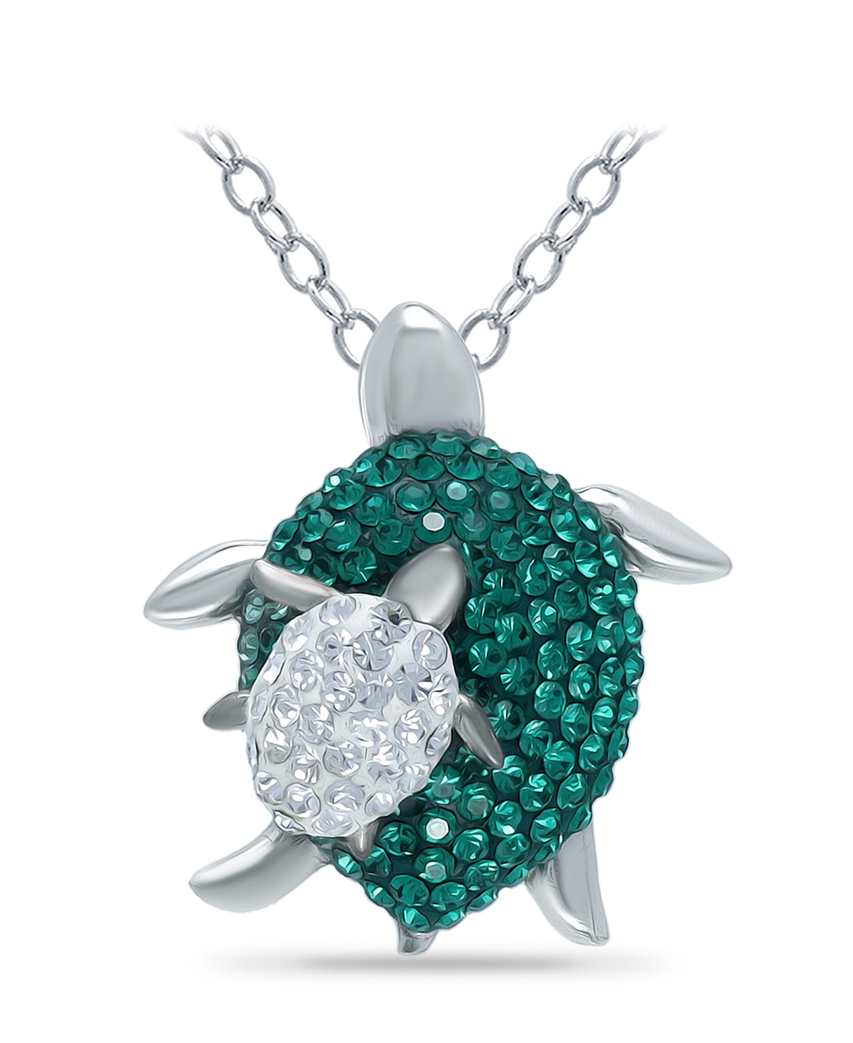 Click here for Giani Bernini Crystal Mother- Baby Turtle Sterling... prices