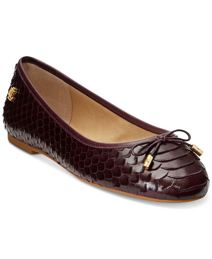 Lauren Ralph Lauren Women's Jayna Flats & Reviews - Flats & Loafers ...
