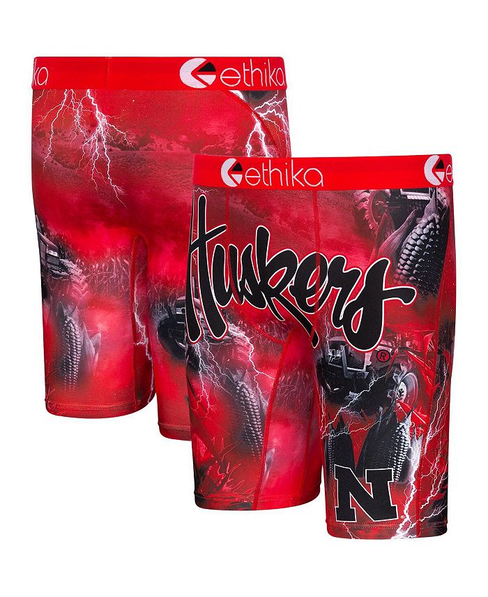 Ethika Youth Boys Scarlet and Black Nebraska Huskers Collegiate Spirit ...
