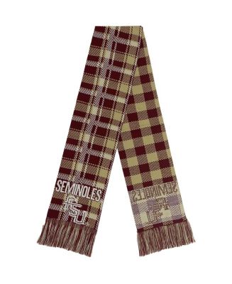 FOCO Women's Florida State Seminoles Plaid Color Block Scarf - Macy's