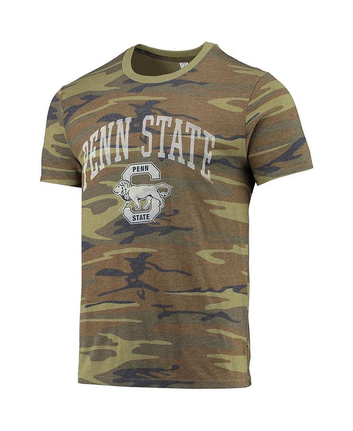 Alternative Apparel Men's Camo Penn State Nittany Lions Arch Logo Tri ...