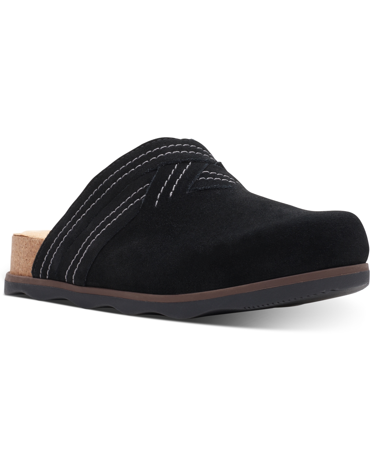 Click here for Clarks Womens Brynn Glide Mules - Black Suede prices