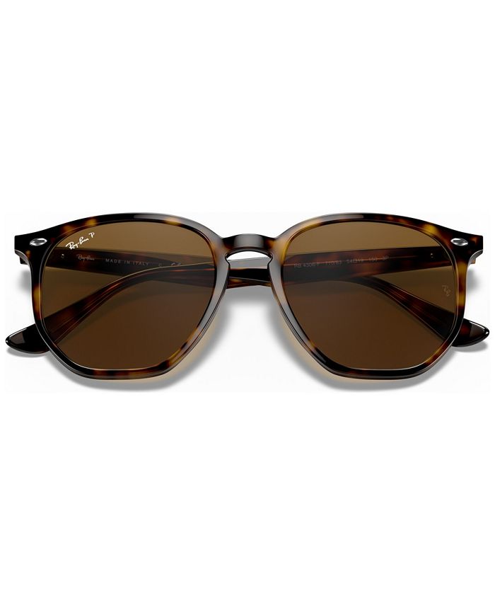 Ray-Ban Unisex Polarized Low Bridge Fit Sunglasses, RB4306F 54 - Macy's