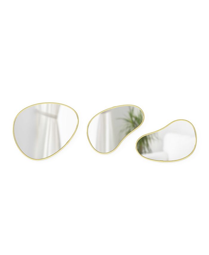 Umbra DNUHubba Pebble Mirrors, Set of 3 - Macy's