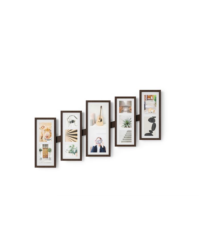 Umbra 5 Piece Shuffle Gallery Frame Set, 50.88" x 16" x 1.13" - Macy's