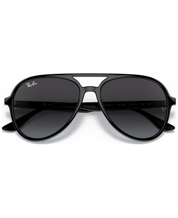 Ray-Ban Unisex Low Bridge Fit Sunglasses, RB4376F 57 - Macy's