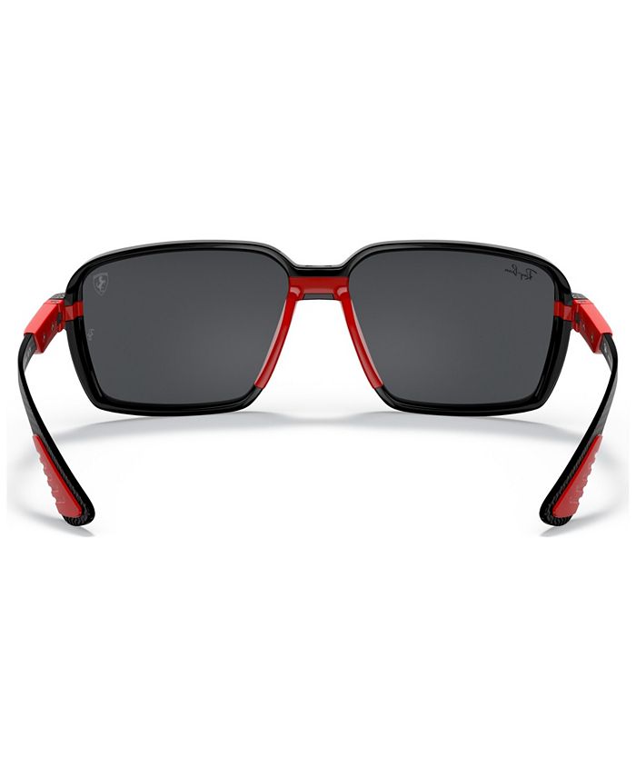 Ray-Ban RB8360M Scuderia Ferrari Collection 62 Unisex Sunglasses - Macy's