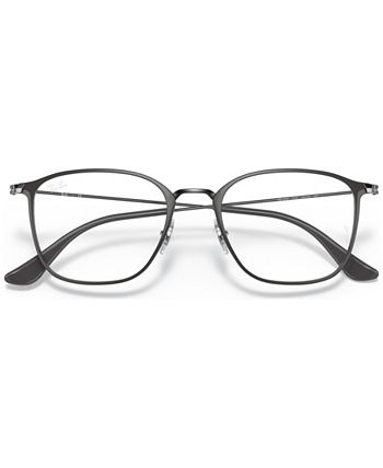 Ray-Ban RB6466 Unisex Square Eyeglasses - Macy's