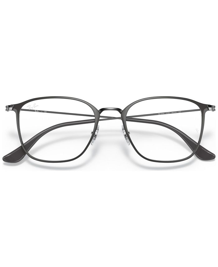 Ray-Ban RB6466 Unisex Square Eyeglasses - Macy's