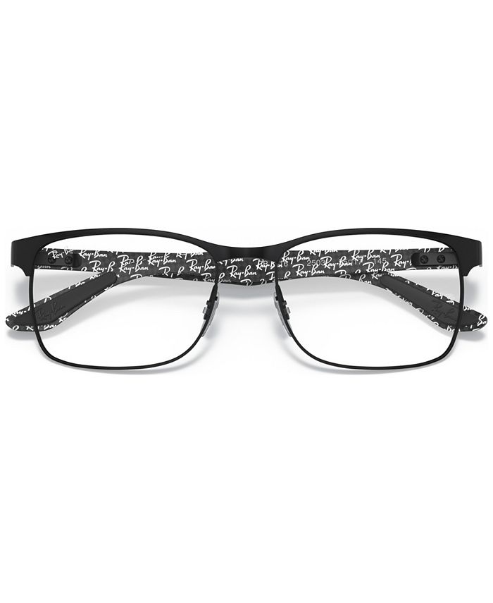 Ray-Ban RX8416 Men's Square Eyeglasses - Macy's