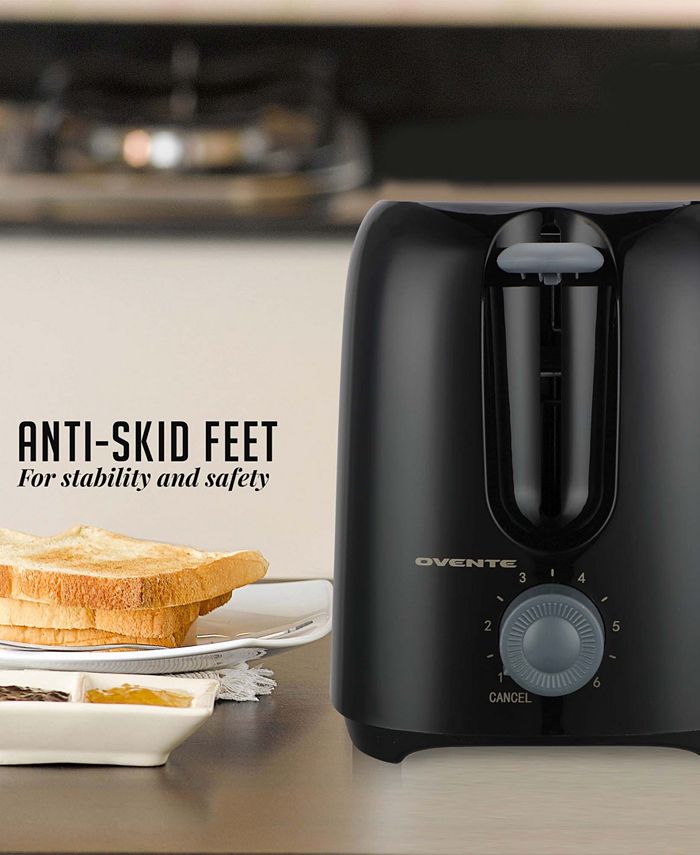 OVENTE 700W Electric 2-Slice Toaster Machine TP2210B - Macy's