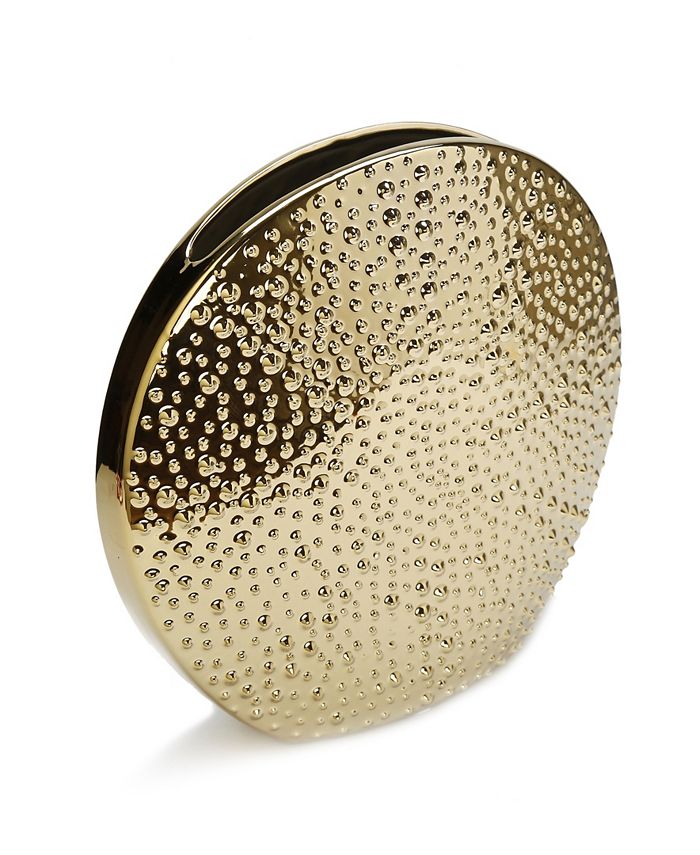 Vivience Round Textured Vase - Macy's