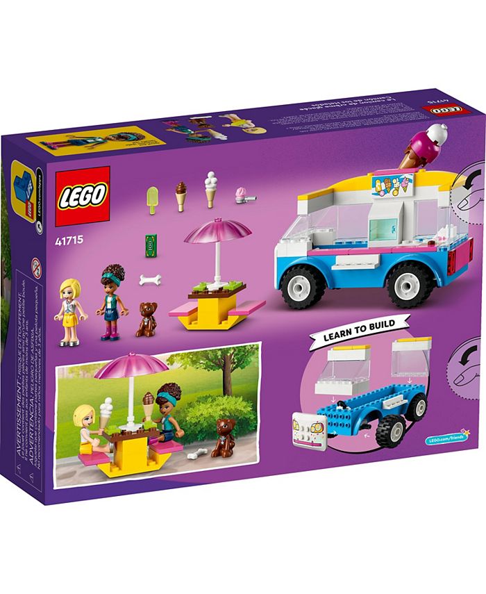 LEGO® Friends Ice-Cream Truck 41715 Building Set, 84 Pieces - Macy's