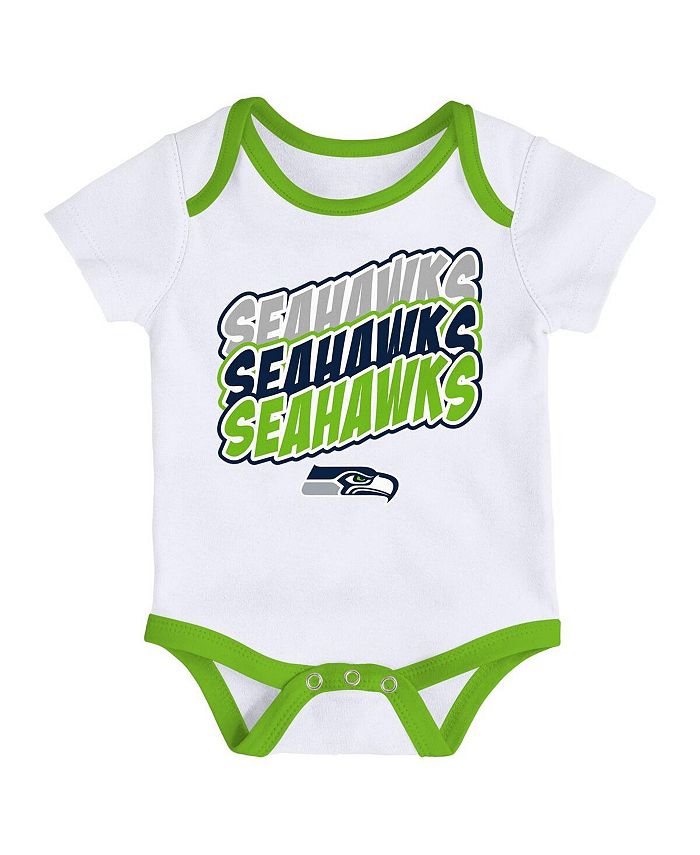Outerstuff Newborn and Infant Boys and Girls Neon Green, White Seattle ...