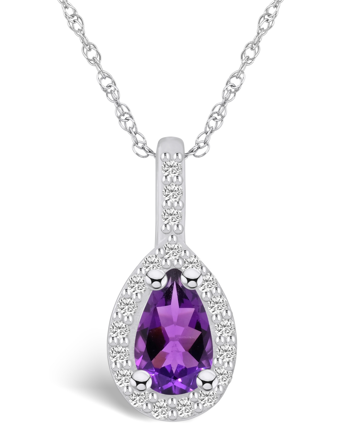 Click here for Macys Amethyst (7/8 Ct. T.w.) and Diamond (1/5 Ct.... prices