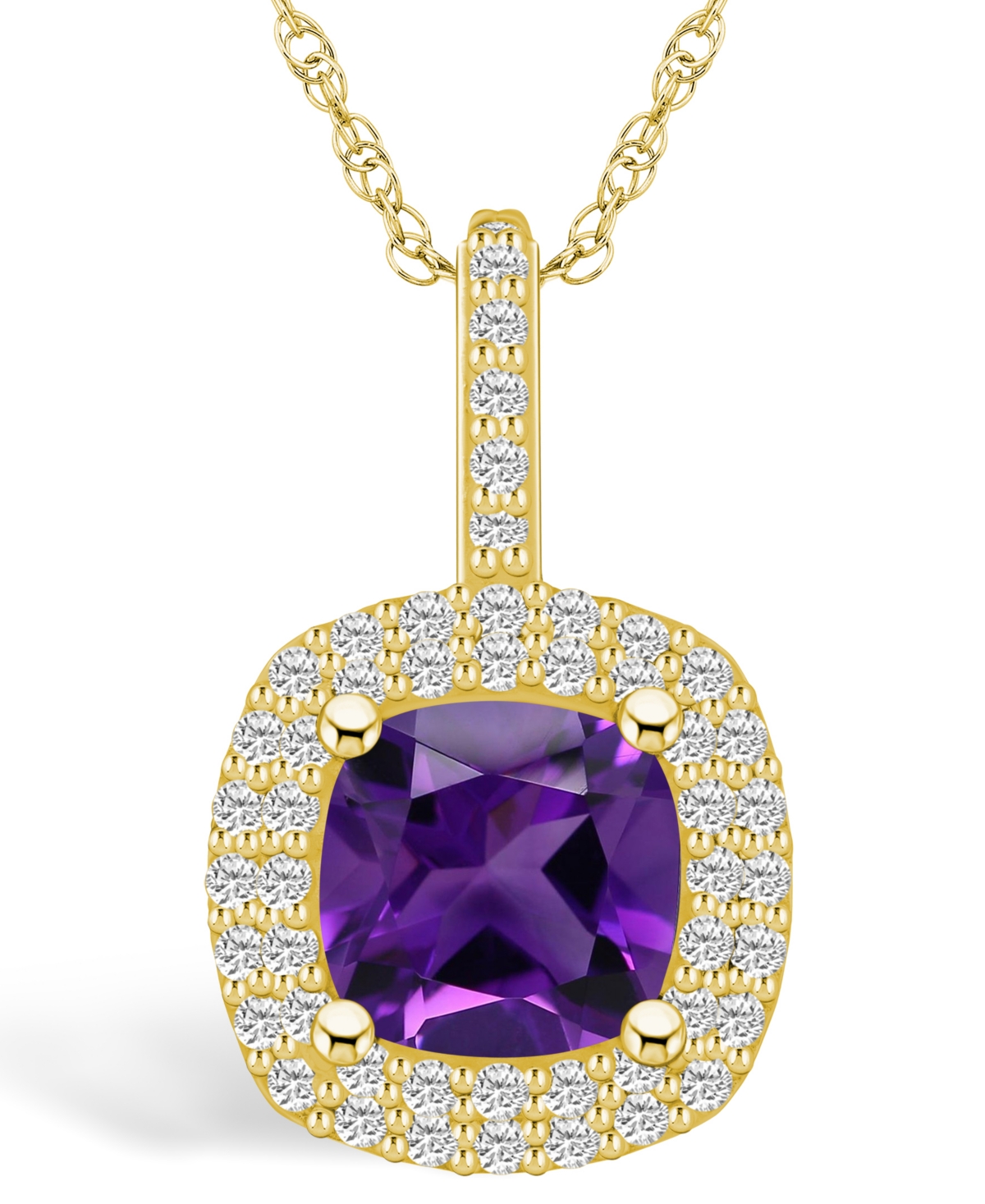 Click here for Macys Amethyst (2 Ct. T.w.) and Diamond (1/2 Ct. T... prices