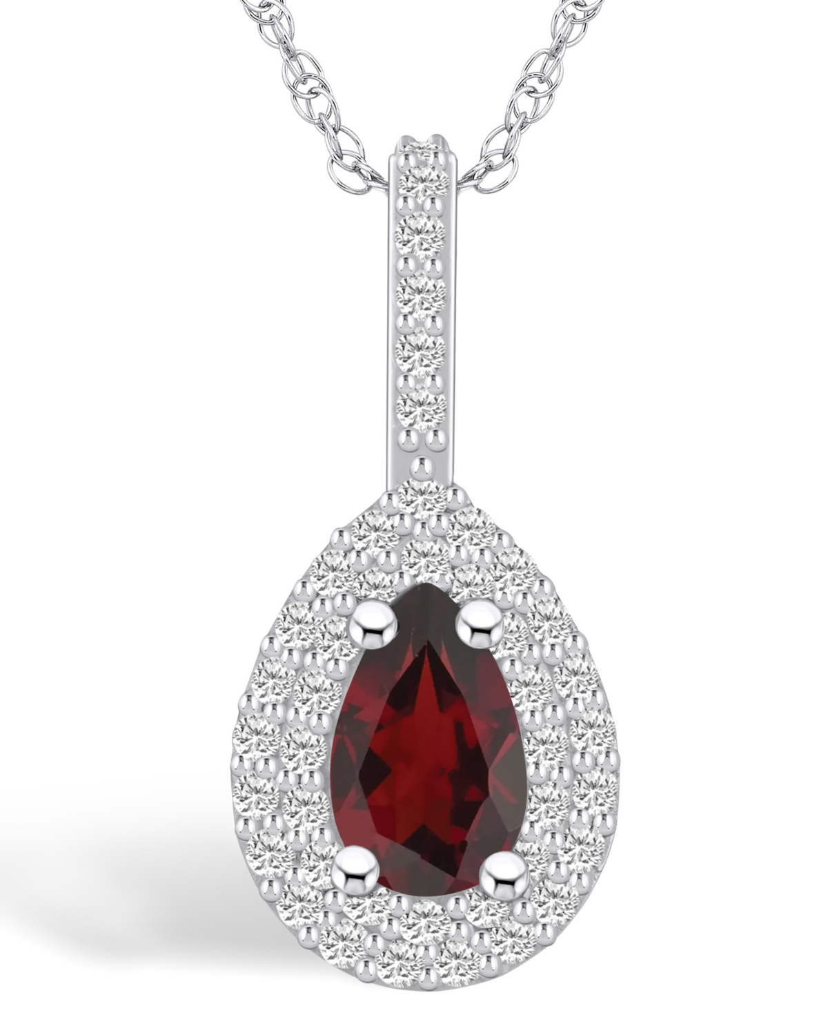 Click here for Macys Garnet (1-1/10 Ct. T.w.) and Diamond (3/8 Ct... prices