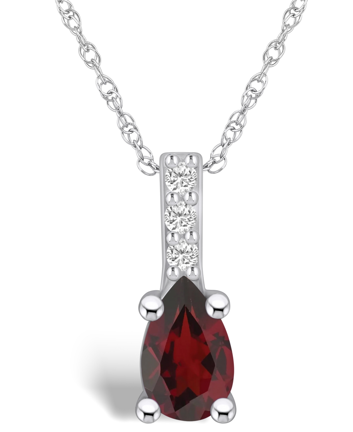 Click here for Macys Garnet (1-1/10 Ct. T.w.) and Diamond Accent... prices