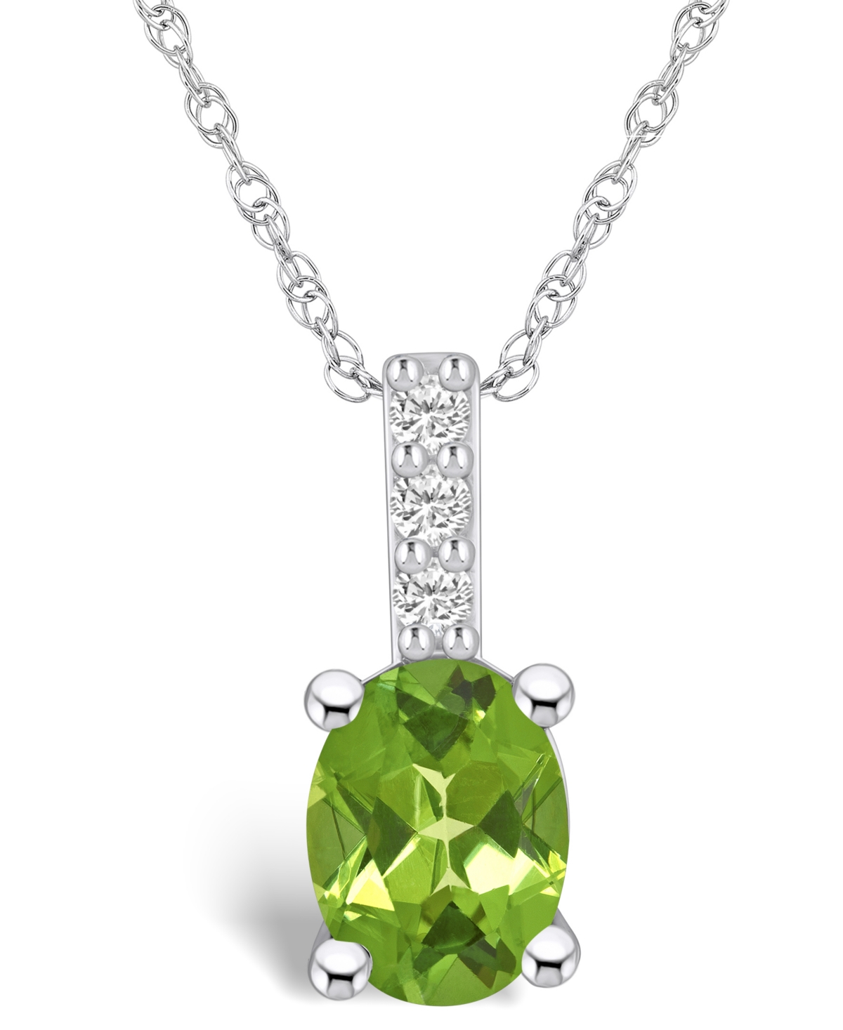Click here for Macys Peridot (1-1/3 Ct. T.w.) and Diamond Accent... prices