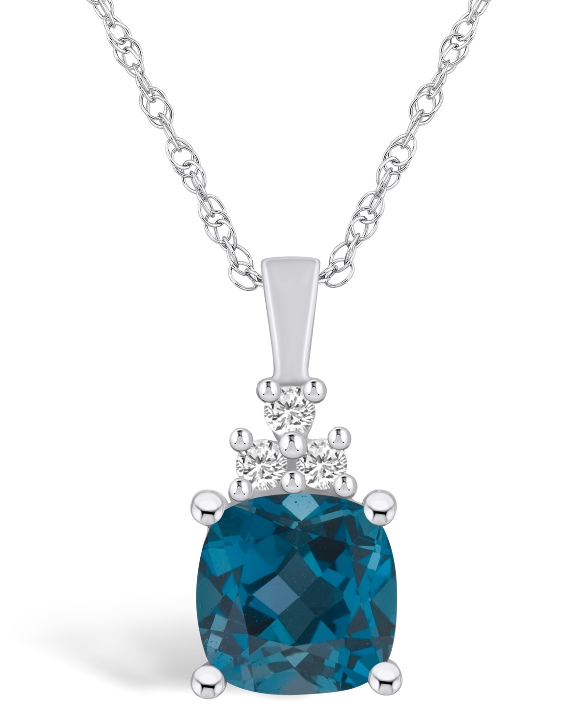 Click here for Macys London Blue Topaz (2-3/4 Ct. T.w.) and Diamo... prices