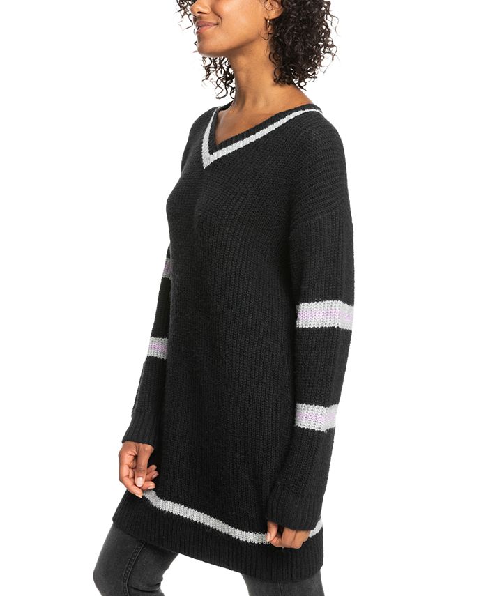Roxy Juniors' Rose Mood Sweater Dress, Created for Macy's & Reviews ...