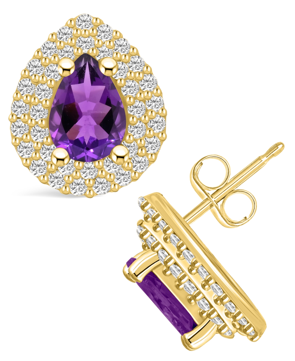 Click here for Macys Amethyst (1-1/3 ct. t.w.) and Diamond (5/8 c... prices