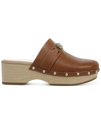 Sam Edelman Women's Kaye Studded Wooden Platform Clogs & Reviews ...