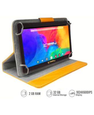 New 7" Tablet Bundle with Orange Case, Pop Holder and Pen Stylus with ...