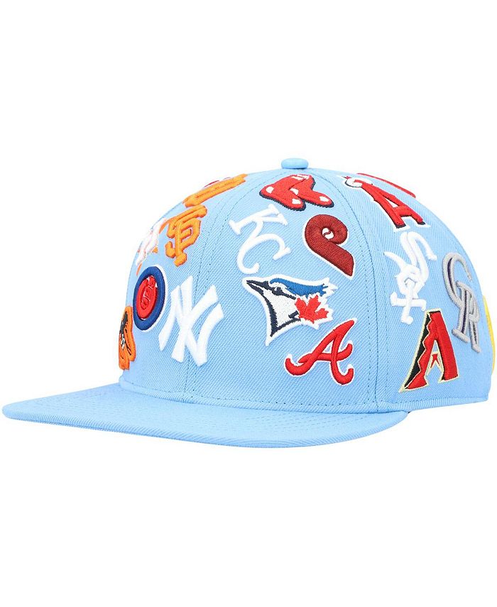 Pro Standard Men's Light Blue Mlb Pro League Wool Snapback Hat - Macy's