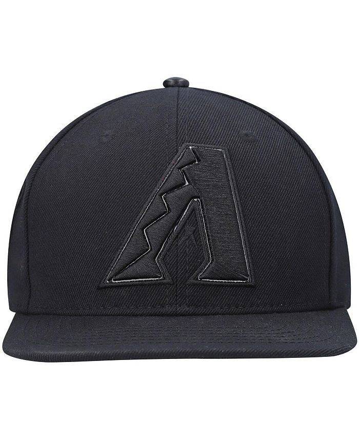 Pro Standard Men's Black Arizona Diamondbacks Triple Black Wool ...