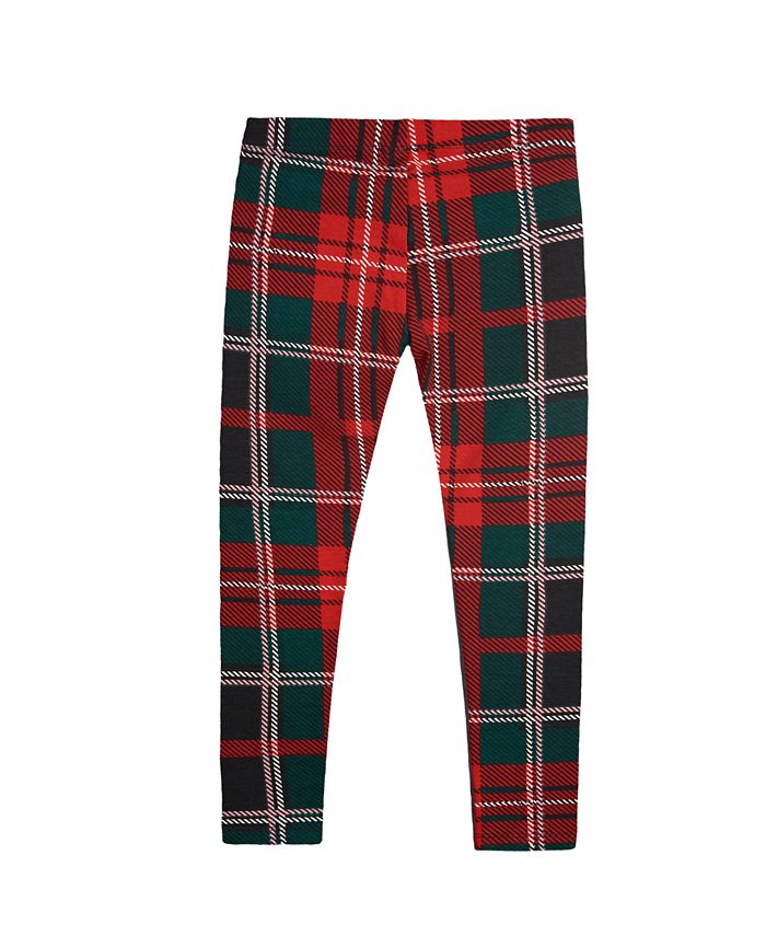 Epic Threads Little Girls Holiday Plaid Leggings, Created For Macy's ...