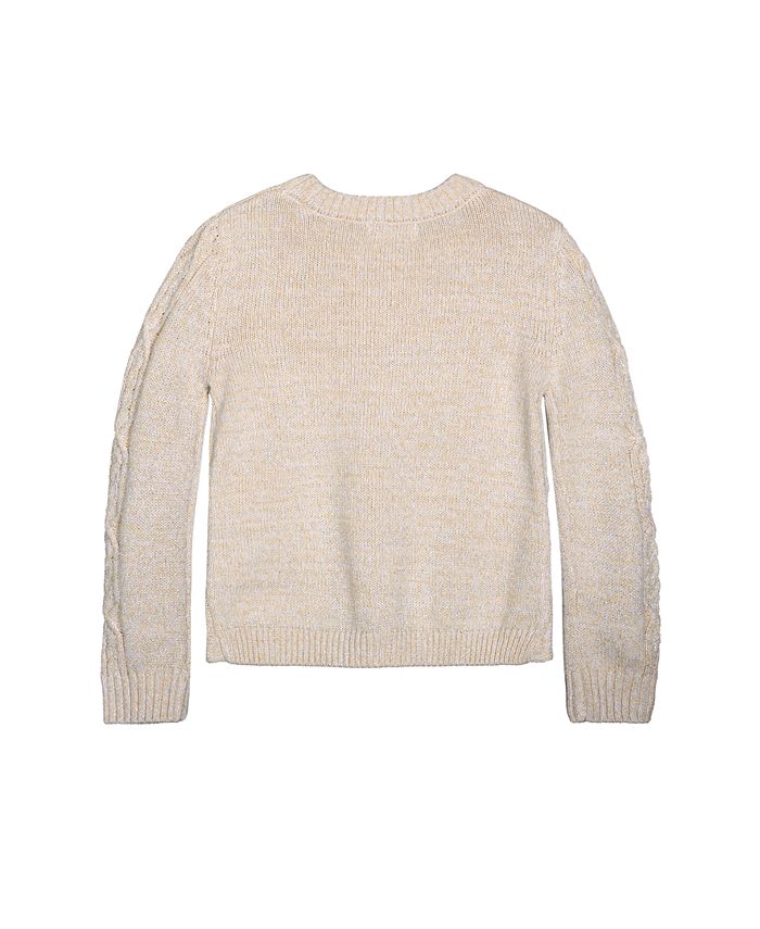 Epic Threads Little Girls Twist Front Sweater, Created For Macy's ...