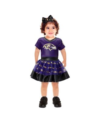 Toddler Girls Purple Baltimore Ravens Tutu Tailgate Game Day V-Neck ...
