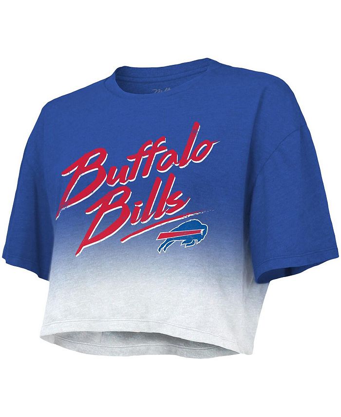 Majestic Women's Threads Josh Allen Royal, White Buffalo Bills Drip-Dye ...