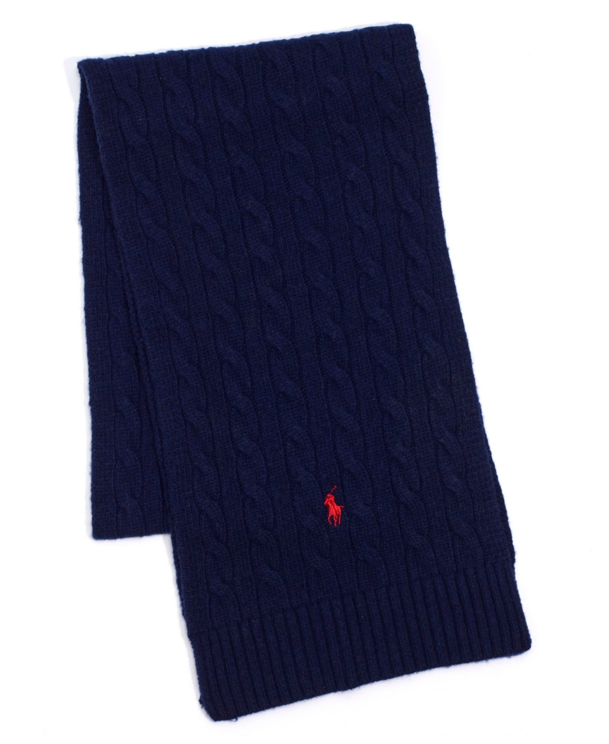 Click here for Polo Ralph Lauren Mens Classic Cable Scarf - Newpo... prices