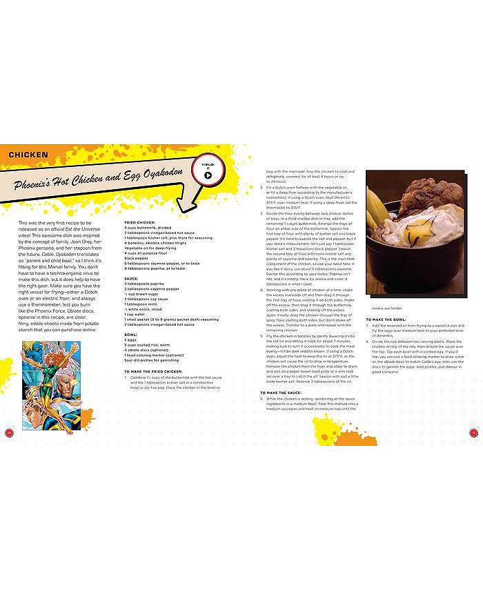 Barnes & Noble Marvel Eat the Universe - The official Cookbook by ...