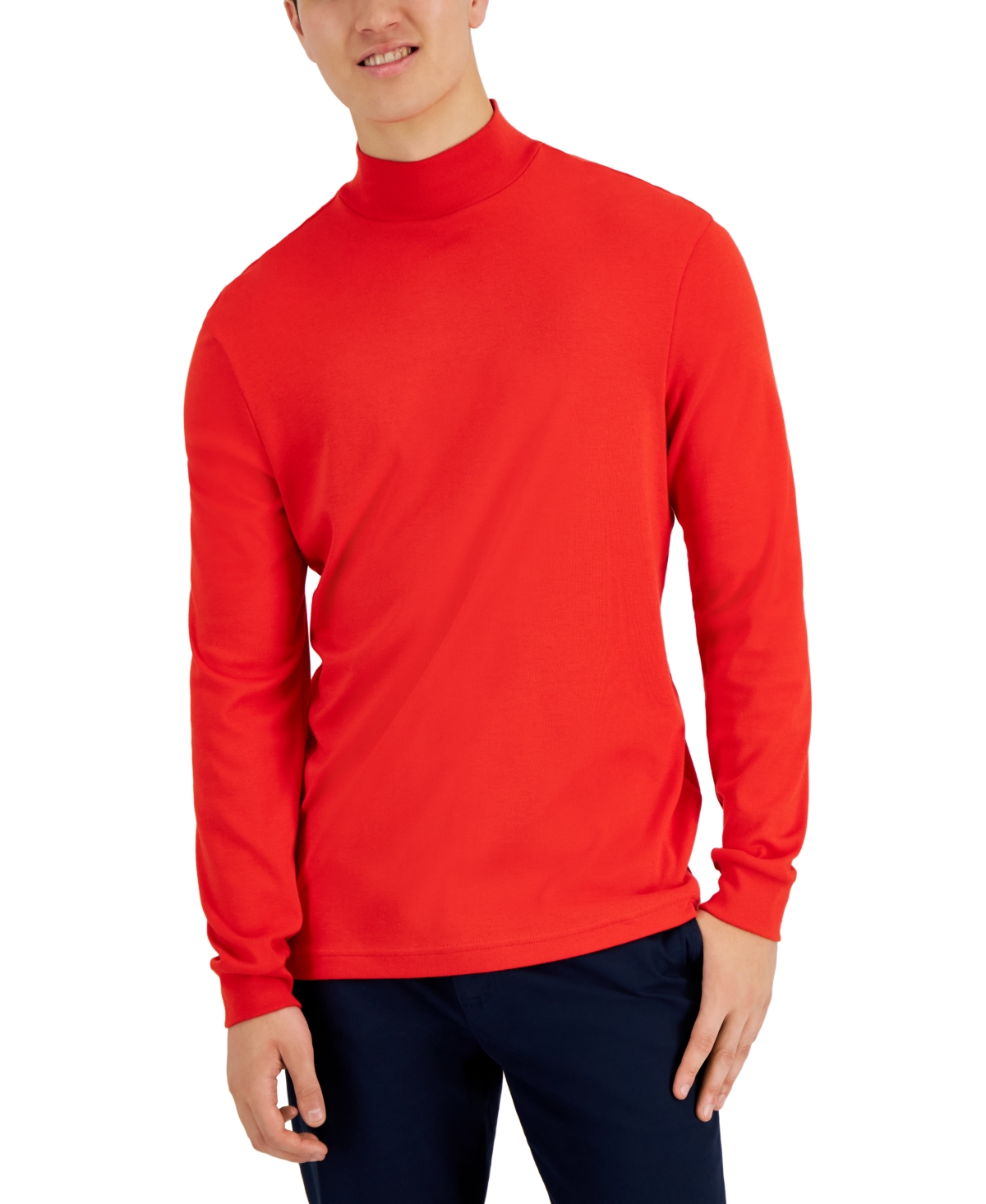 Click here for Club Room Mens Solid Mock Neck Shirt  Created for... prices