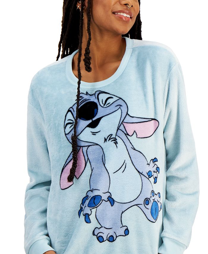 Disney Juniors' Stitch Cozy Pullover Top - Macy's