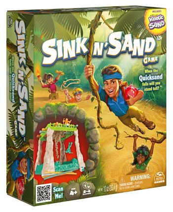 Spin Master Toys & Games Sink N' Sand Quicksand Kids Board Game - Macy's
