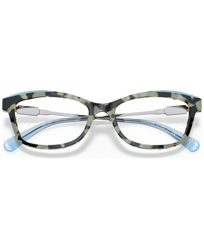 COACH Women's Rectangle Eyeglasses HC6163 - Macy's