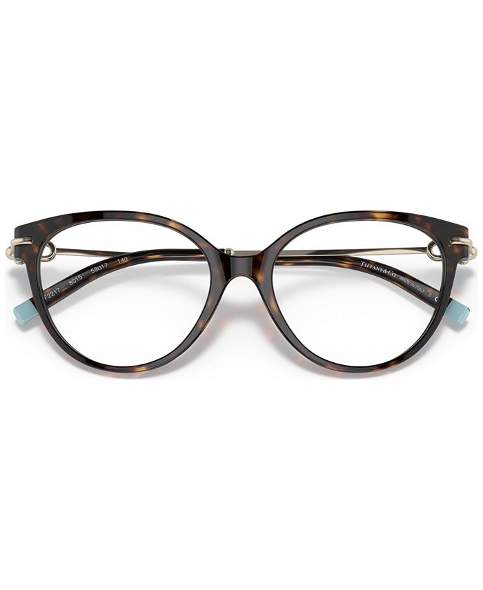 Tiffany & Co. Women's Cat Eye Eyeglasses TF2217 - Macy's
