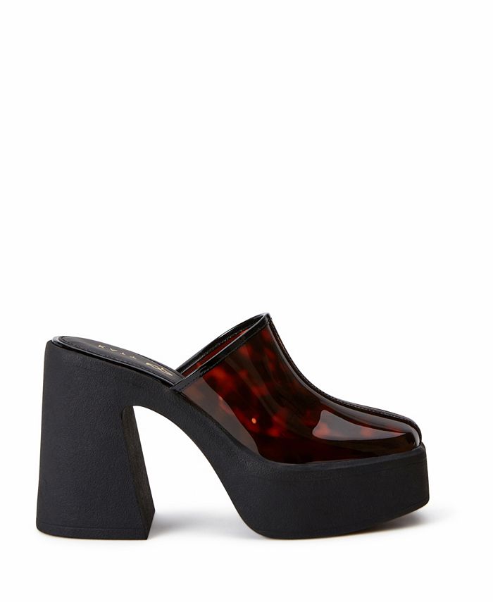 Katy Perry Women's The Heightten Square Toe Platform Clogs - Macy's