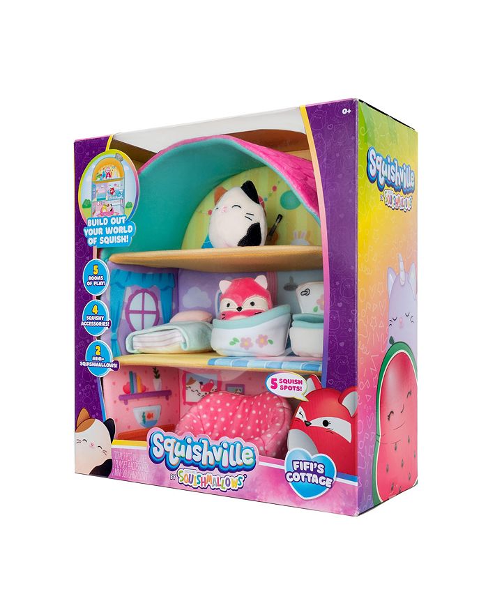 Squishville Large Soft 7 Piece Play Set - Macy's