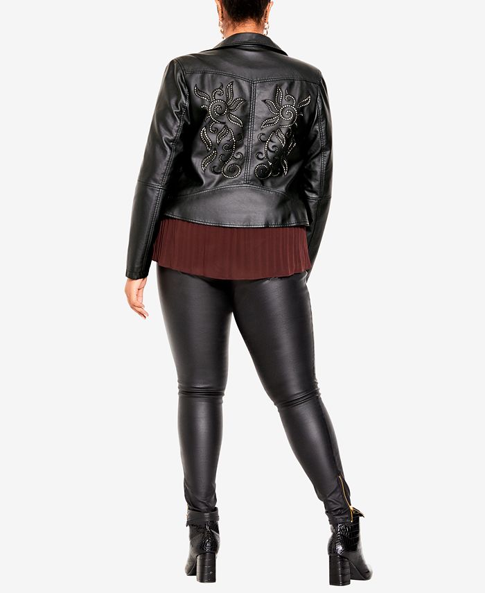 City Chic Plus Size Trendy Savannah Jacket & Reviews - Jackets ...