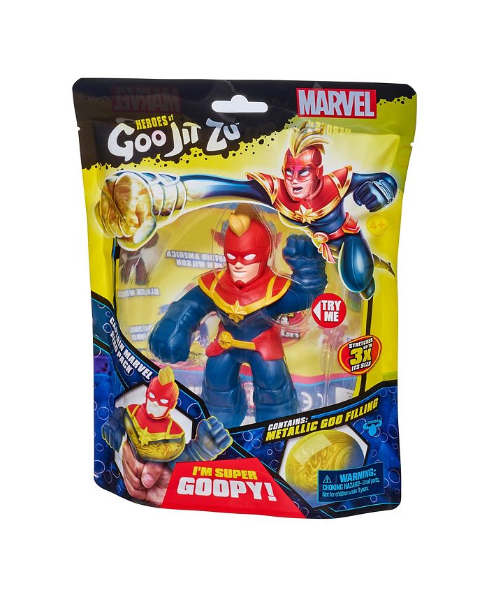 Heroes of Goo Jit Zu Captain Marvel Hero Toy-Captain Marvel - Macy's