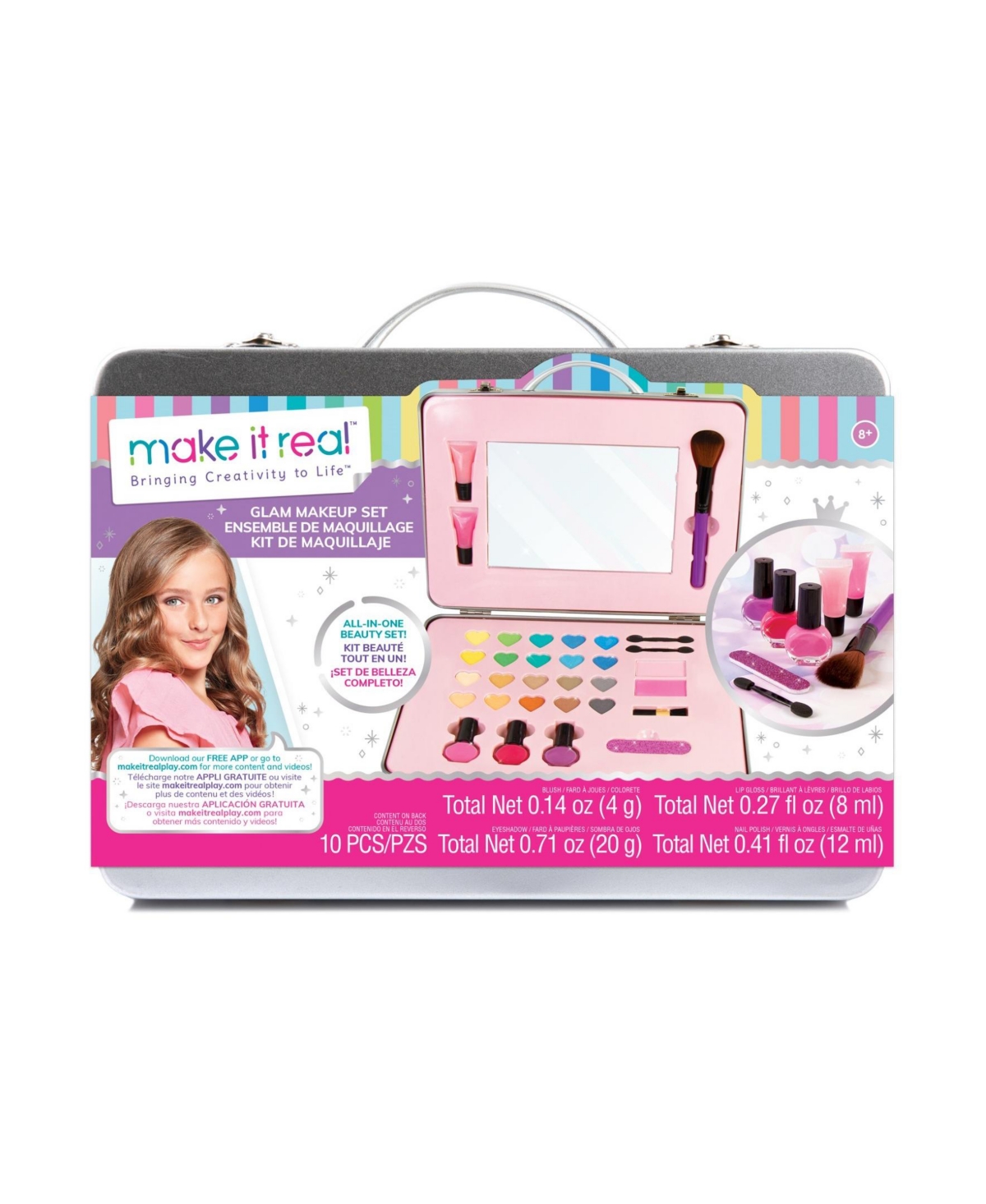 Click here for Glam 34 Piece Makeup Set - Multi prices