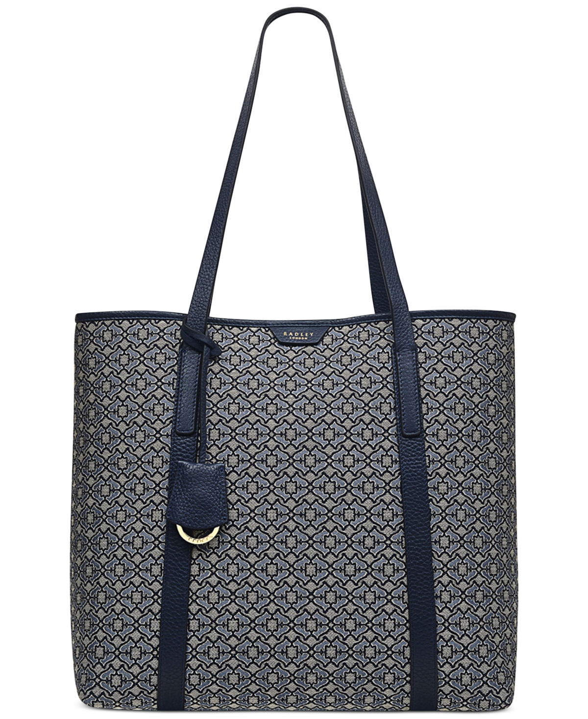 Radley London Museum's Street Heirloom Open Top Tote In Goose Grey ...