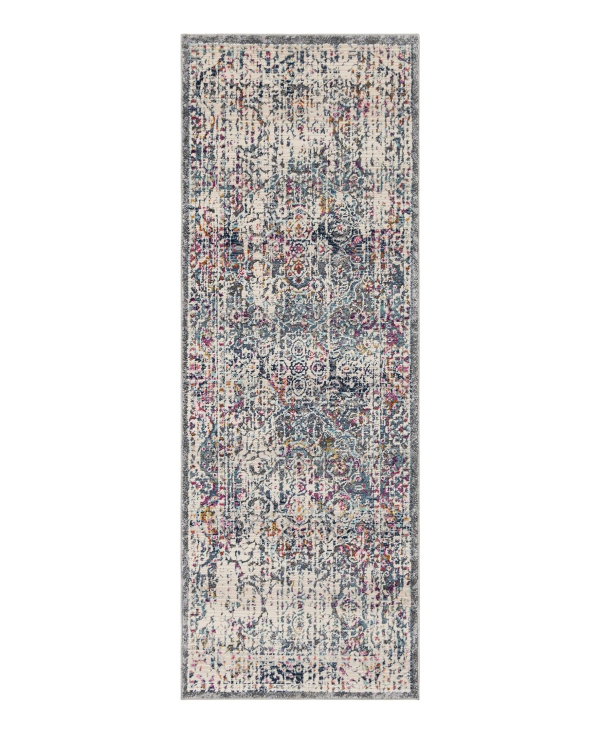 UPC 889919919197 - Unique Loom Budapest Collection Area Rug - Obuda (2 x 5 11 Runner Gray/Ivory ...