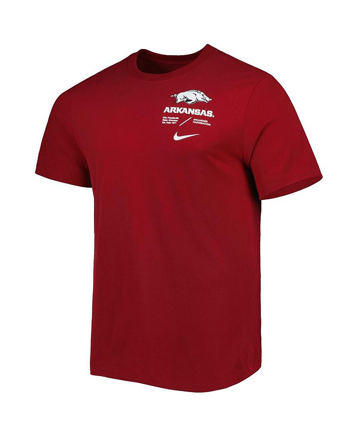 Nike Men's Cardinal Arkansas Razorbacks Team Practice Performance T ...